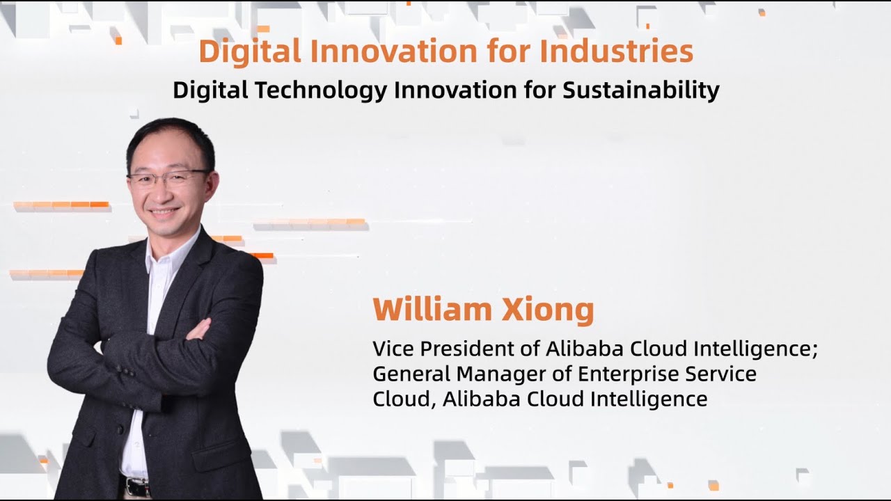 2023 Alibaba Cloud Global Summit: Digital Technology Innovation for Sustainability by William Xiong