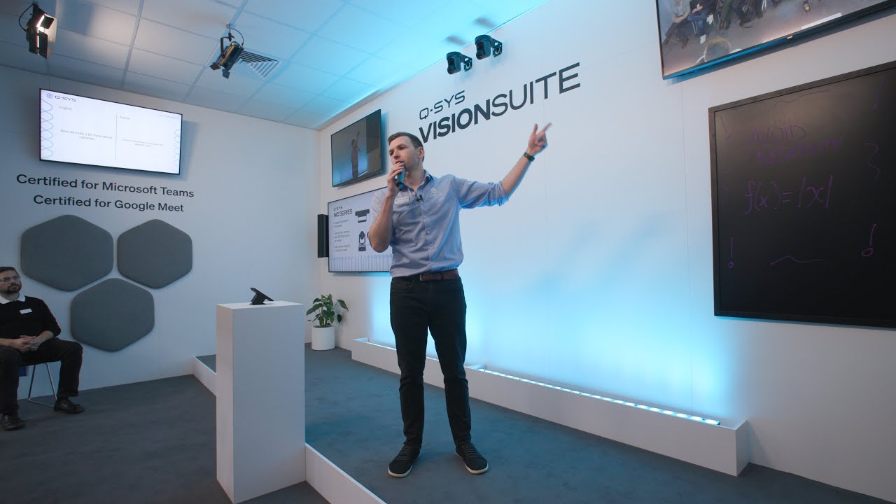 All hands / Training Room (Q-SYS @ ISE 2025)