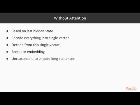 Learn Hands On Natural Language Processing with PyTorch Intro to Attention Networks | packtpub ...