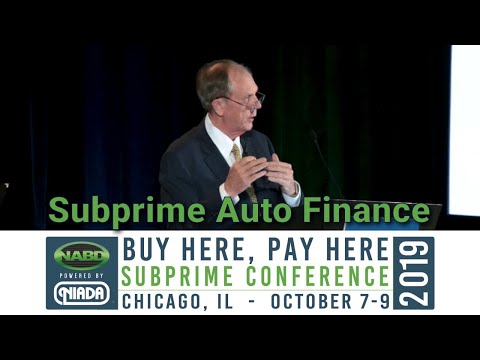 2019 NABD - Subprime Auto Finance