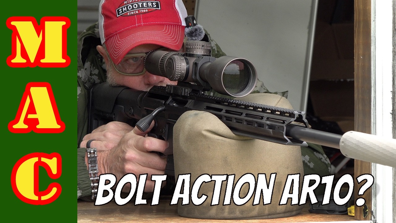 A bolt action AR10? That's different. Uintah Precision