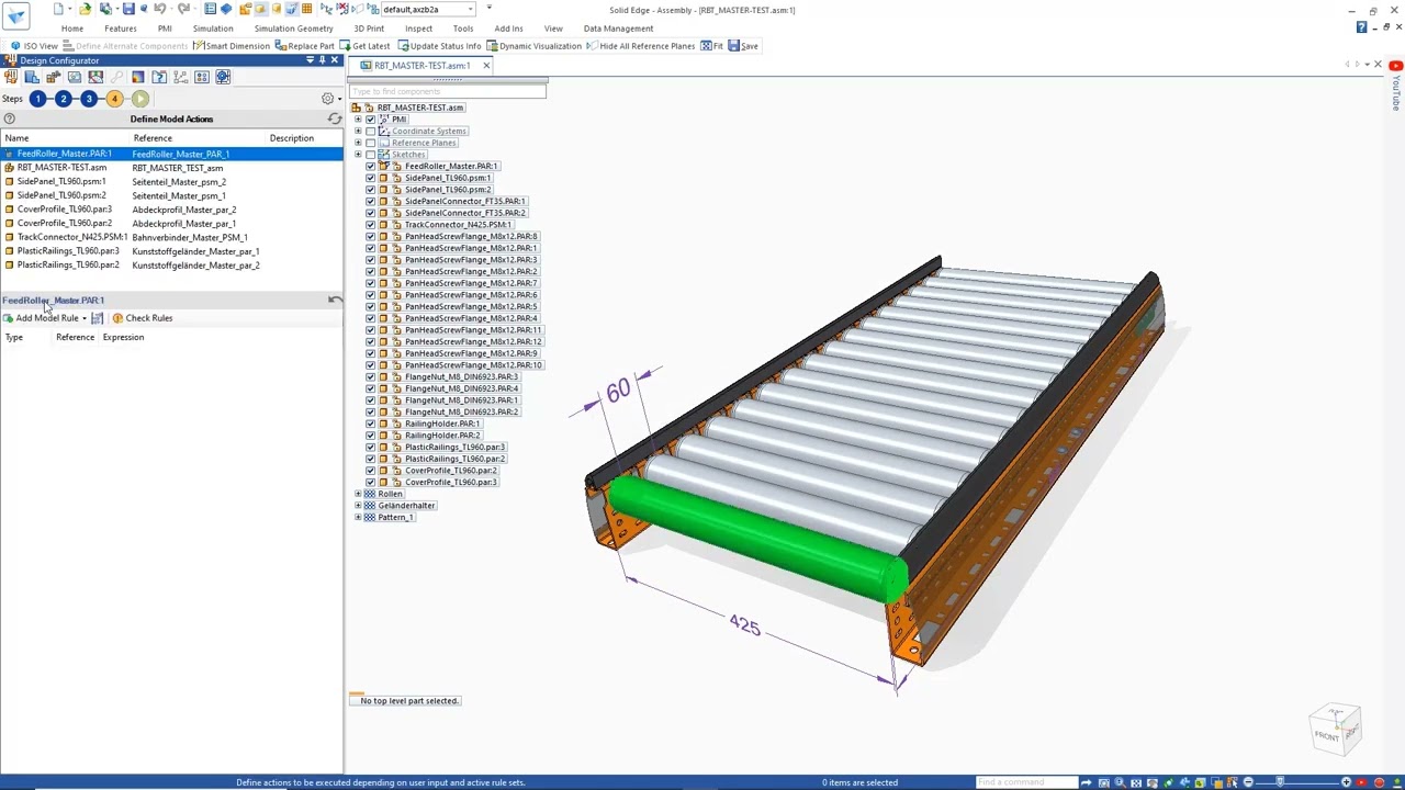 Solid Edge Design Configurator 🚀 | Automate Custom Product Designs Easily
