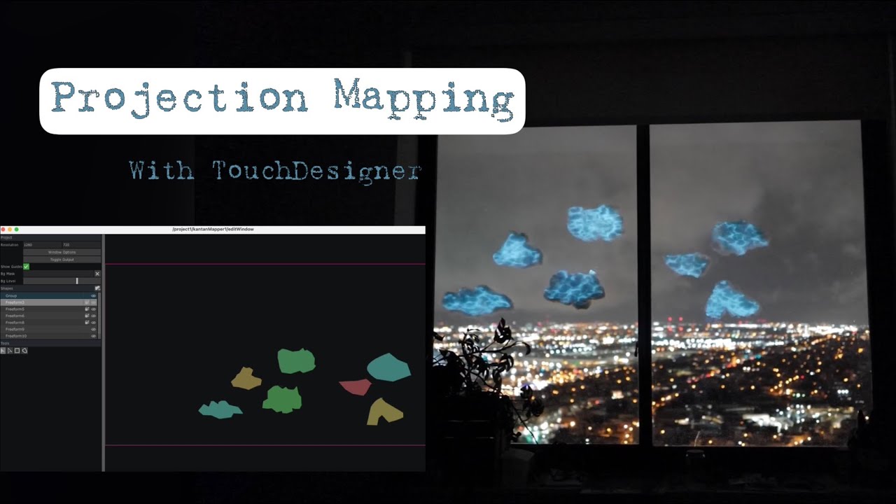TouchDesigner Tutorial: Projection Mapping with Kantan Mapper