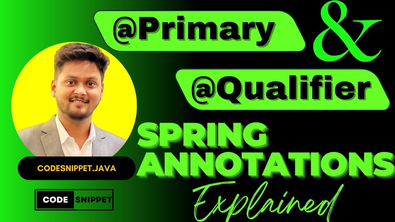 Understanding @Primary & @Qualifier Annotations in Spring: Key Differences Explained!