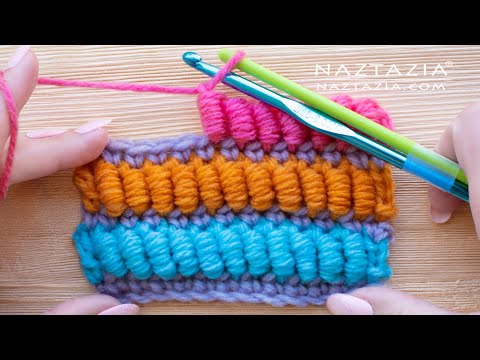 Crochet the Bumpy Bullion Stitch – Do It And How