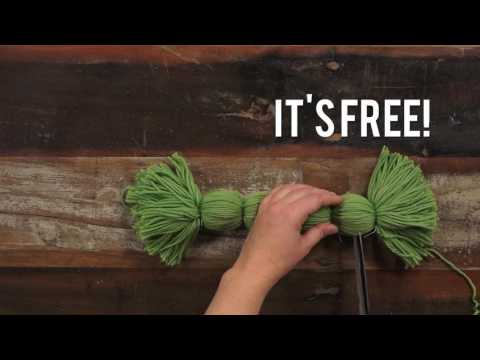 Interweave Yarn Hacks: How to Make Pom-Poms In Bulk!