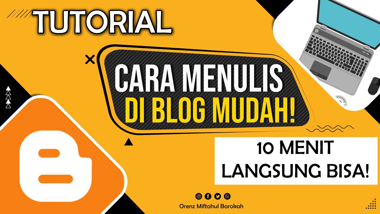 CARA MEMBUAT BLOG UNTUK PEMULA || MENULIS DI BLOG || MENJADI BLOGGER || TIPS TRIK DAN TUTORIAL