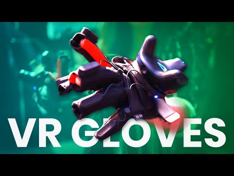 I Tried Steam VR Haptic Gloves!