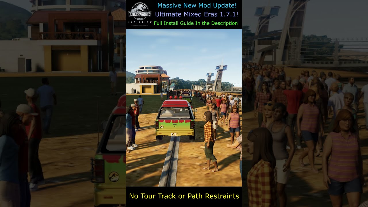MASSIVE MOD UPDATE - Ultimate Mixed Eras 1.7.1 - Features Showcase - JWE Mods - #shorts