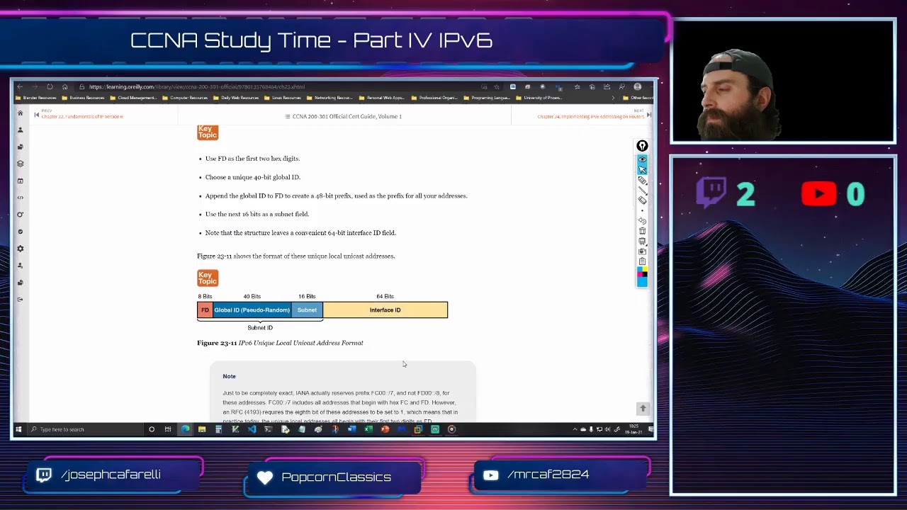CCNA Study Time | Chapter 23 | IPv6 Subnetting & Addressing