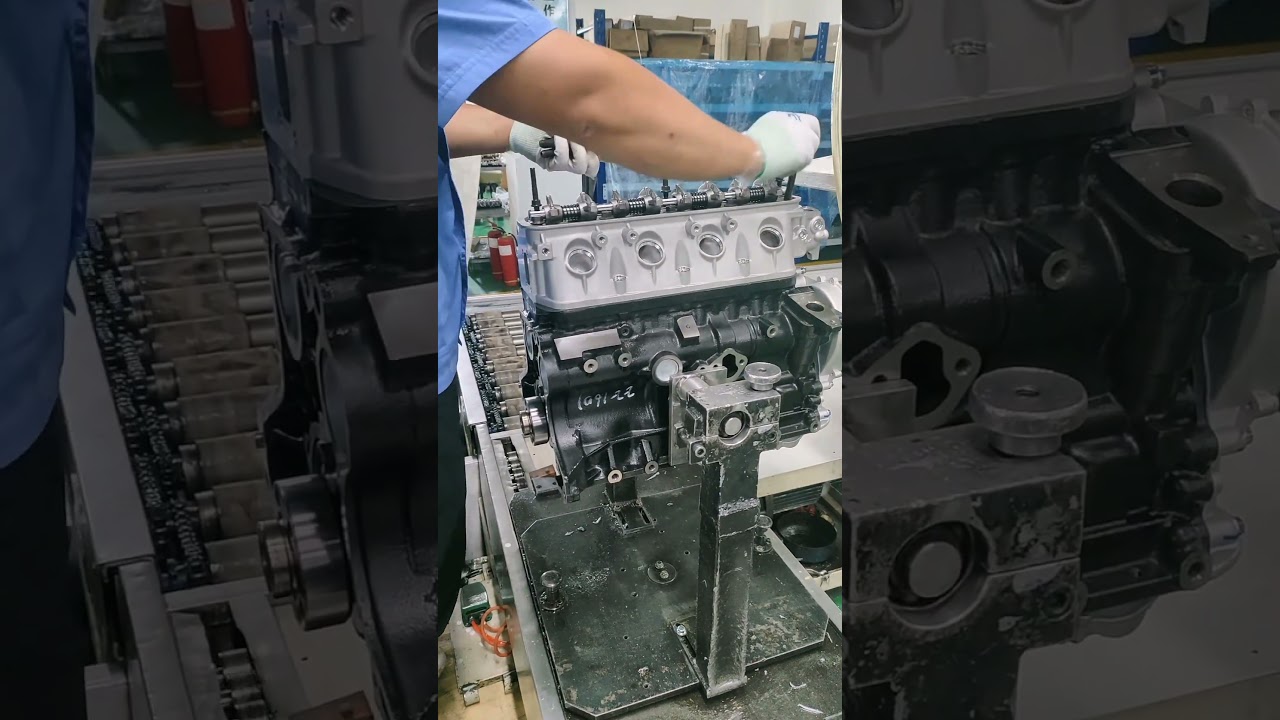 Toyota 4Y engine assembly #Toyota #4Y #engine
