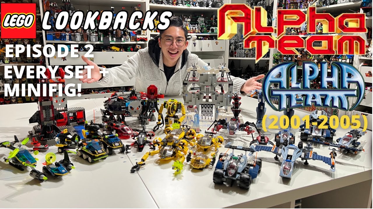 Every Alpha Team Set (2001-2005): LEGO Lookbacks Ep2