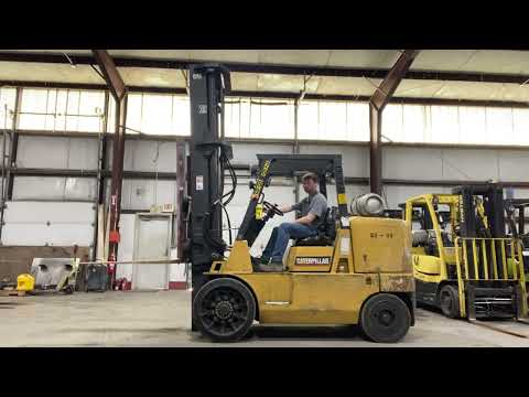 Caterpillar 15,500-LB. Capacity Forklift, Model GC70K, S/N AT8900859 ...