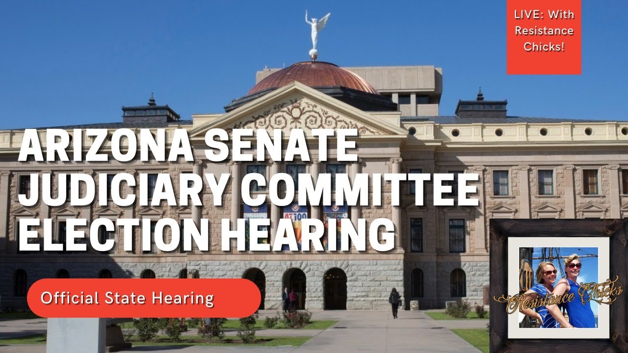 LIVE: Arizona Senate Committee Hearing On Election Integrity 12/14/2020