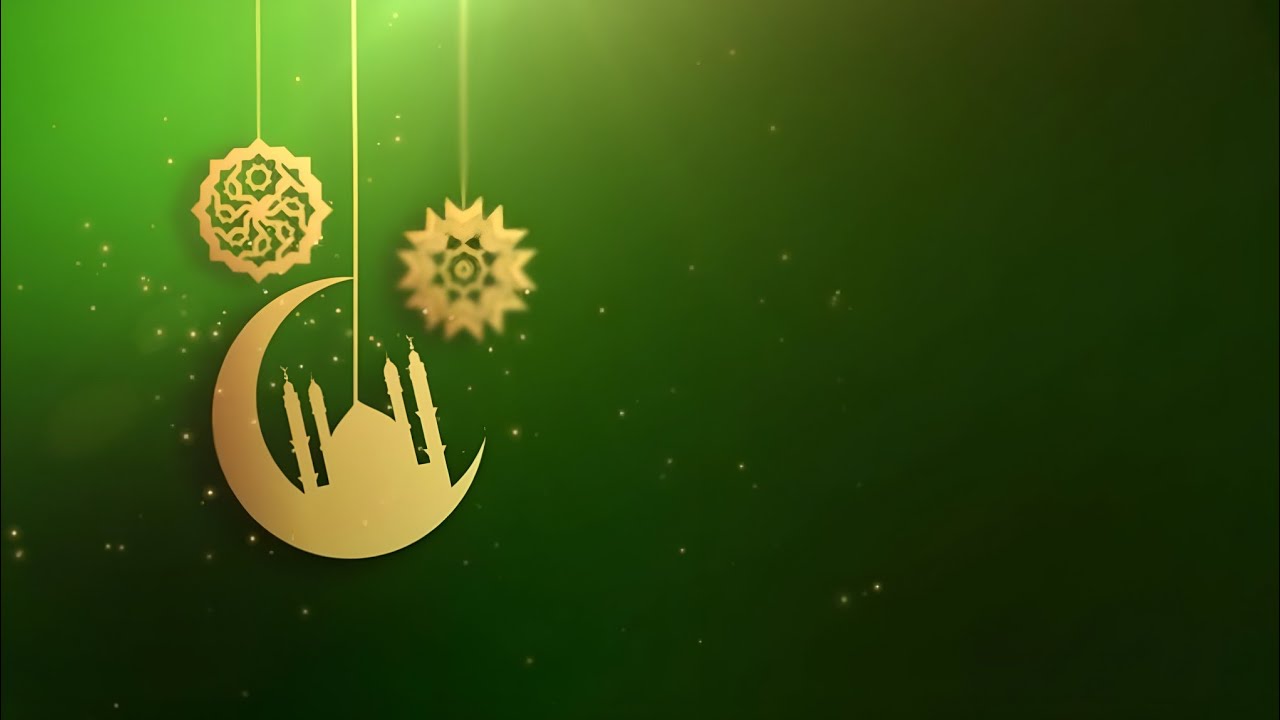 Eid mubarak green screen video | Ramadan green screen effects