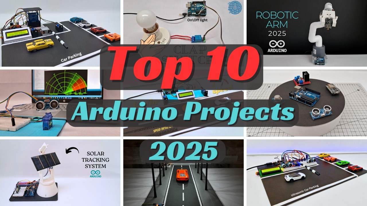 Top 10 arduino projects 2025 | Arduino projects for beginners | Arduino project
