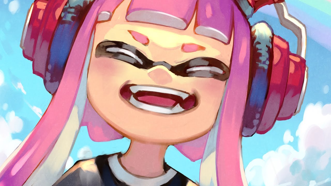 speed paint - inkling splatoon