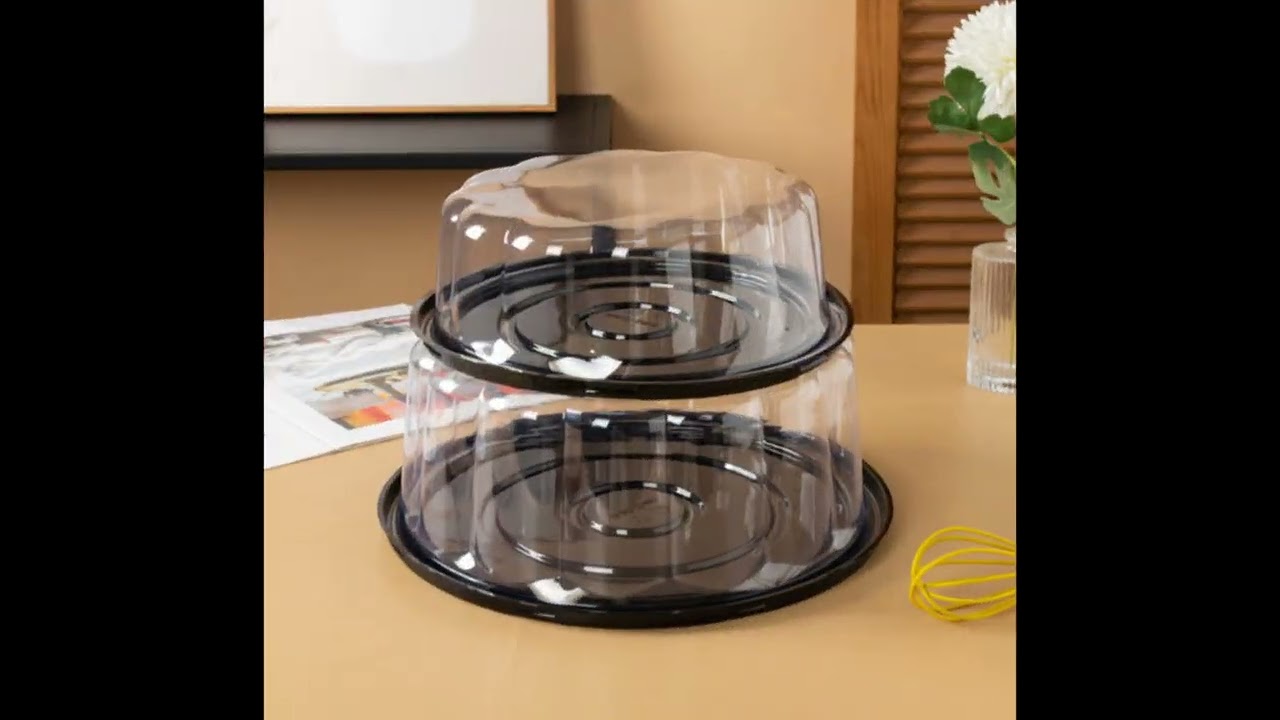 Custom Clear Cake Boxes That Make Your Desserts Sell Themselves #sunyoplastic #cakebox