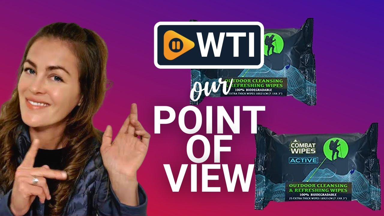 Combat Wipes ACTIVE Outdoor Wet Wipes | Our Point Of View
