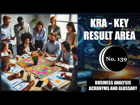 📚KRA - Key Result Area 📊Business Analysis Acronyms and Glossary |No.139📘