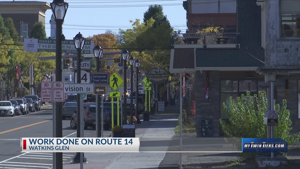 Watkins Glen paving project complete