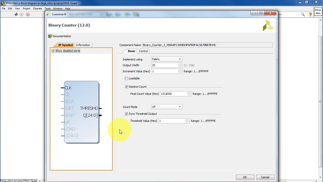 LabVIEW code: Xilinx IP integration (walk-through)