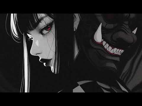 Black White Anime Girl Wallpaper