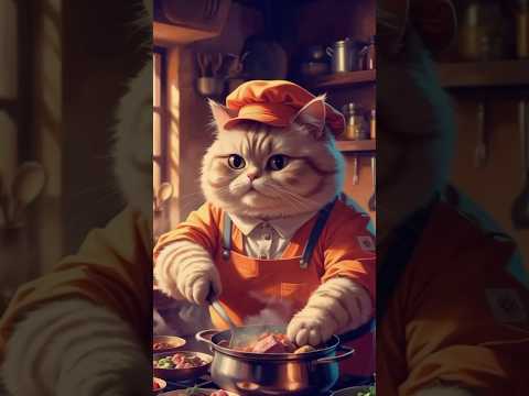 ๐ฑAI Cats Become Master Chefs! ๐ฝ๏ธ๐ฅ Funny Cooking Fails & Wins! ๐๐ (LIKE & SUBSCRIBE!)