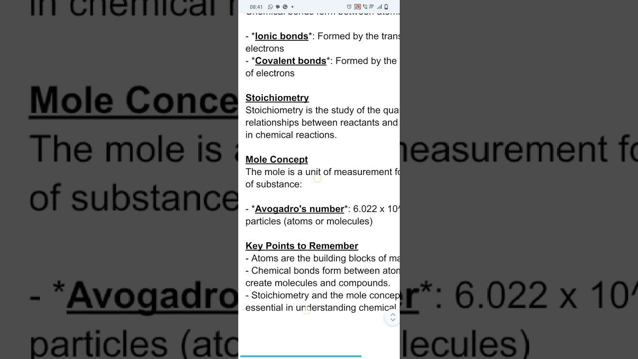 Ch 1 Some Basic Concepts of Chemistry class 11th ChemistryPart-1 Notes #notes #chemistry #11th #ch-1