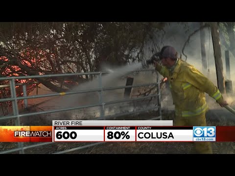 Latest On Colusa, Vacaville Fires