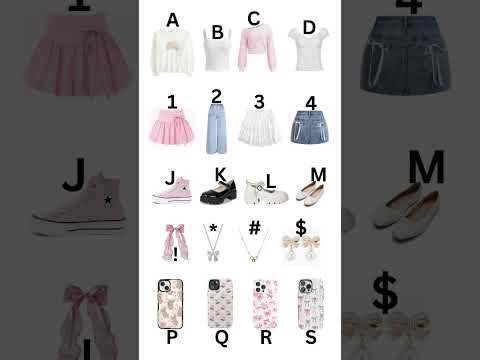 pick your outfit - coquette aesthetic #coquette #outfit #pickyouroutfit #pickanoutfit