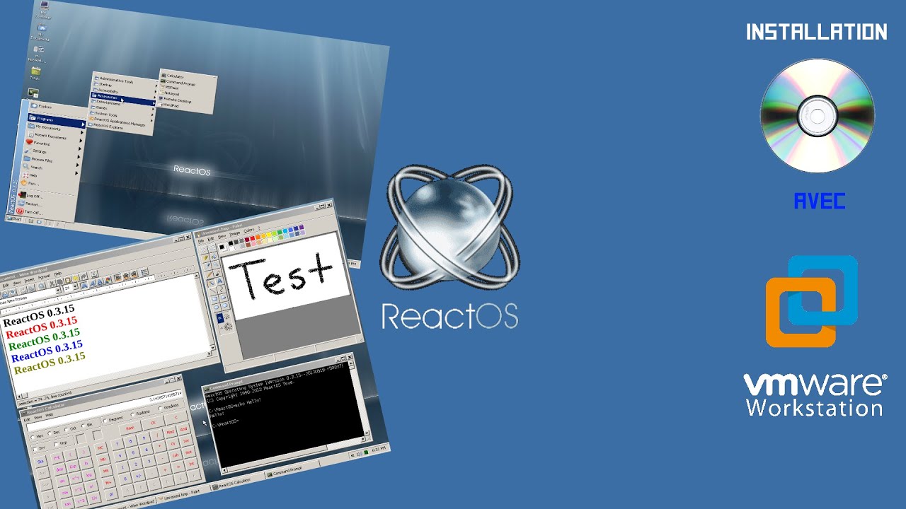 💻 TUTOTECH #9 - 💿 Installation de ReactOS (VMware)