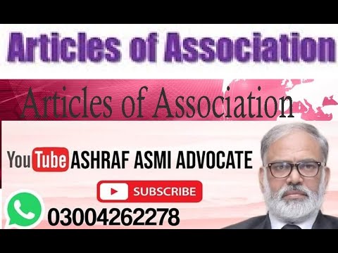 Articles of Association/Company Law/Lawyers Online/Advocate Online/Business Law/Mercantile Law