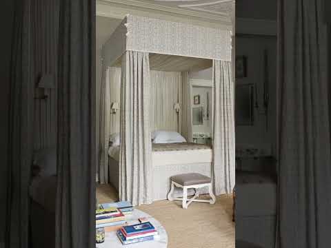 Tricks of the Trade: Canopy Beds With Cathy Kincaid #shorts #tricksofthetrade