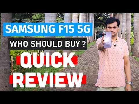 Samsung F15 5G Quick Review | Who should buy ? #phoneunder15000