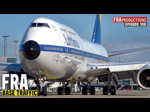 Planespotting HIGHLIGHTS: AIRSIDE Frankfurt Morning Arrivals & Departures CLOSE-UP