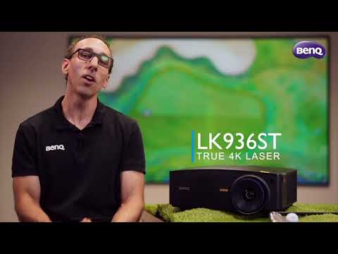 Most Immersive Golf Simulator & Home Theater Projector - BenQ LK936ST