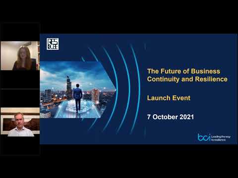 BCI Webinar: The Future of Business Continuity and Resilience - The Emerging Landscape (APAC)