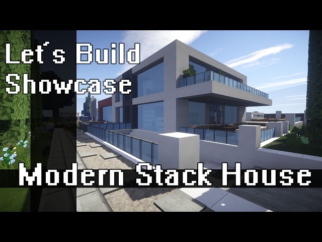 Modern House - Stack House Minecraft Map