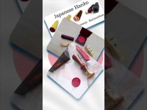 Japanese Hanko Stamp Explained In 60 Seconds | Hanko- Japanese Stamp #Shorts