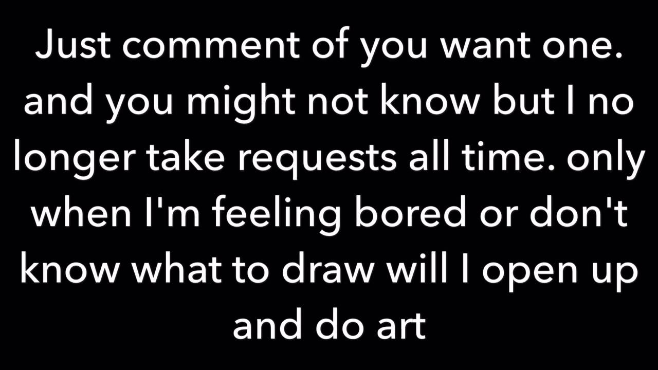 Art commissions CLOSED! (5/5 taken)