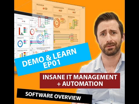 I overview an IT automation , remote management and remote monitoring software - Demo & Learn EP01