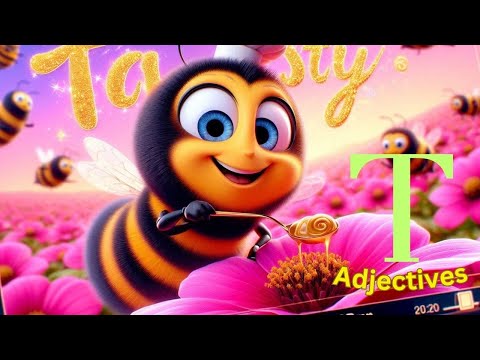 Letter T Adjectives | Kids English #kidsenglishclass #youtubevideo #englishtutorial