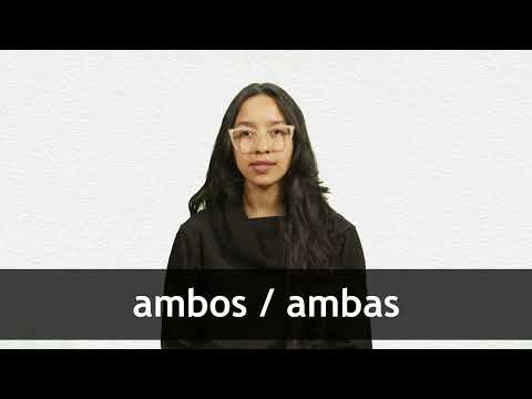 Traducción en inglés de “AMBOS” | Collins Diccionario español-inglés