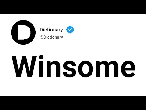 Winsome Meaning In English