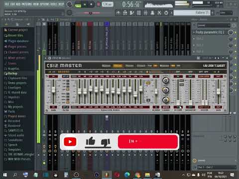 FREE Vst - Equalizer CS12M Master - Master Channelstrip- NY compressor -Plugin by Terry West
