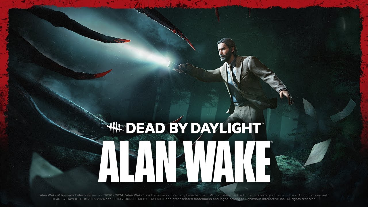 Dead by Daylight souhaite la bienvenue à Alan Wake dans le Brouillard ... Dead by Daylight souhaite la bienvenue à Alan Wake dans le Brouillard ...
