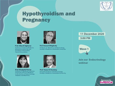 Screening for hypothyroidism in pregnancy. Prof. Dr. Elizabeth Pearce, past president of ATA.