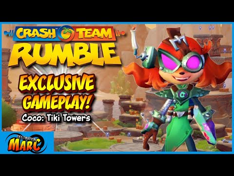 DestinationMarc: Exclusive Gameplay – Coco in Tiki Towers! (Crash Team ...