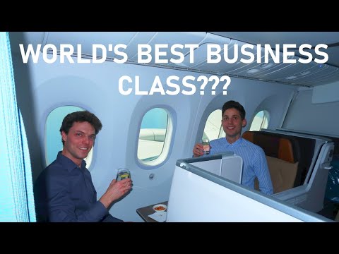 Is THIS the WORLD'S BEST BUSINESS CLASS? Oman Air Flight Review.